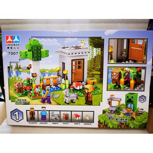 Jual Navi - Mainan Lego minecraft Creeper Mine /Villager Ranch / Lego ...