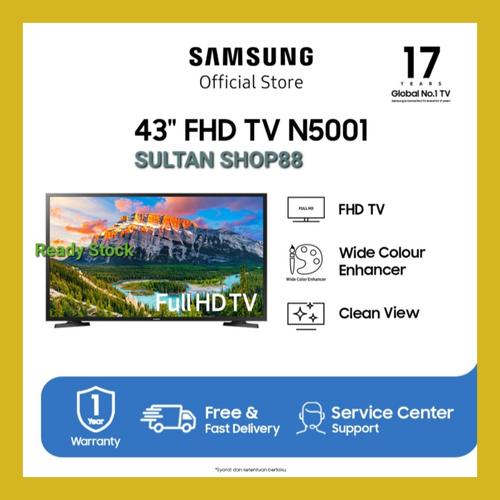 Jual SAMSUNG LED TV 43 INCH UA43N5001 FULL HD DIGITAL TV l 43N5001 - Kota Surabaya - SULTAN ...