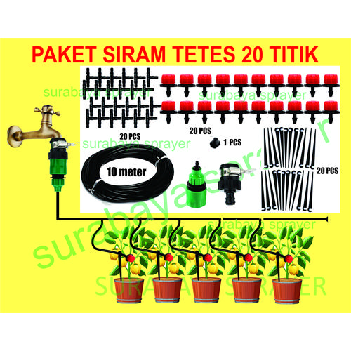 Jual ALAT SIRAM TETES 20 TITIK SIRAM TANAMAN - Kota Surabaya - Surabaya ...