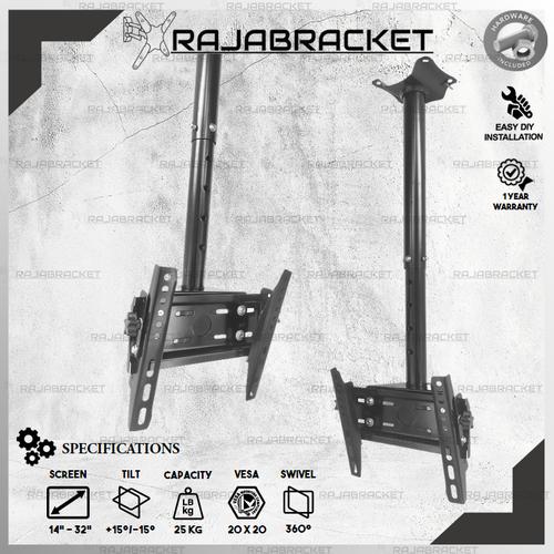 Promo Bracket TV 43 40 32 24 inch, Bracket TV Gantung Plafon Adjustable ...