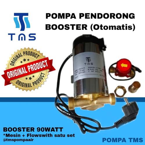 Jual TMS Pompa Pendorong Booster 90W 15G10-12 Otomatis dengan Flow Switch Satu Set 12L/min 10m ...