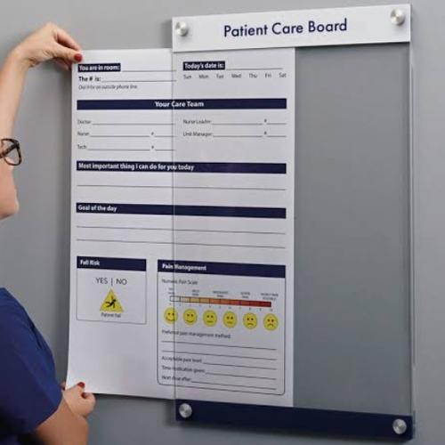 Jual insert drywipe hapus tulis papan board care patient pasien nama ...