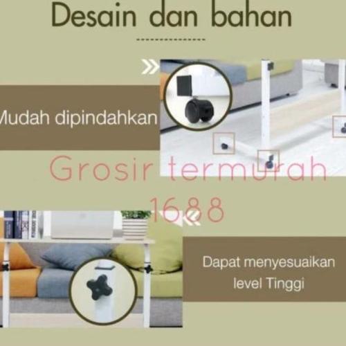 Jual Meja Laptop Roda / Meja Belajar Lipat / Meja Lipat /Meja Portable ...