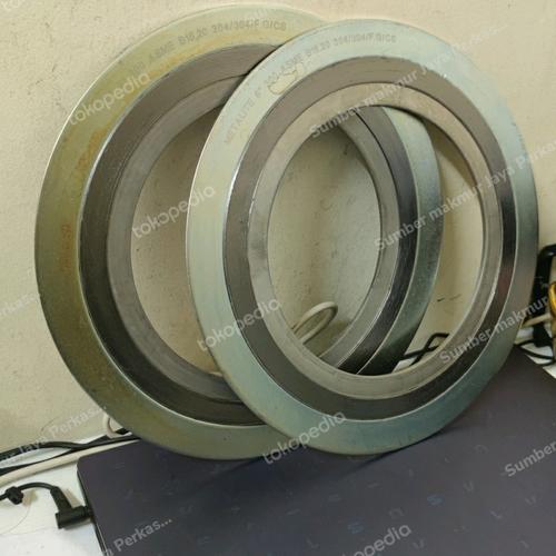 Jual Spiral Wound Gasket Ansi 300 Carbon Steel 6" inchi ( SWG CS # 300 ...