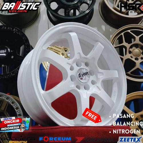 Jual VELG TE37 R16 TERBARU HSR BOROKO TJH HOLE 4X100-114 WHITE RATA ...