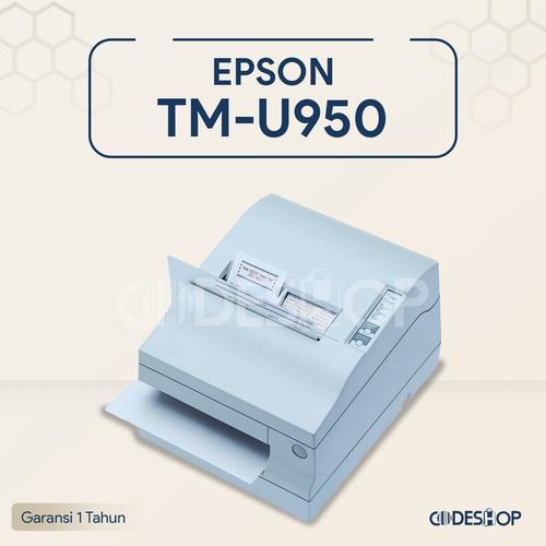 Jual Printer Slip Dot Matrix Epson TM-U950 Cetak Rangkap 4 Port RS232 ...