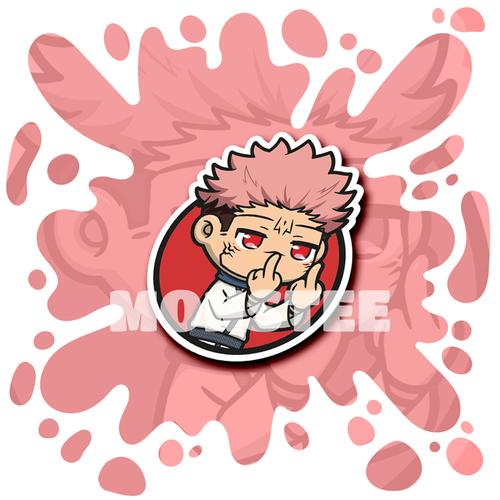 Jual Stiker Anime Chibi Jujutsu Kaisen Yuta Geto Toge Sukuna Gojo Yuji ...