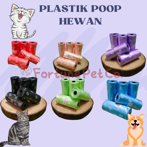 Jual Kantong Plastik Poop Hewan - Plastik Kotoran Anjing Kucing Refill ...