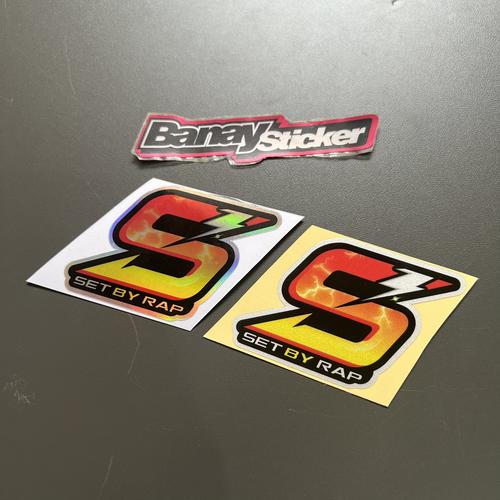 Jual Stiker Sticker SET BY RAP Princutt - Hologram - Jakarta Timur ...