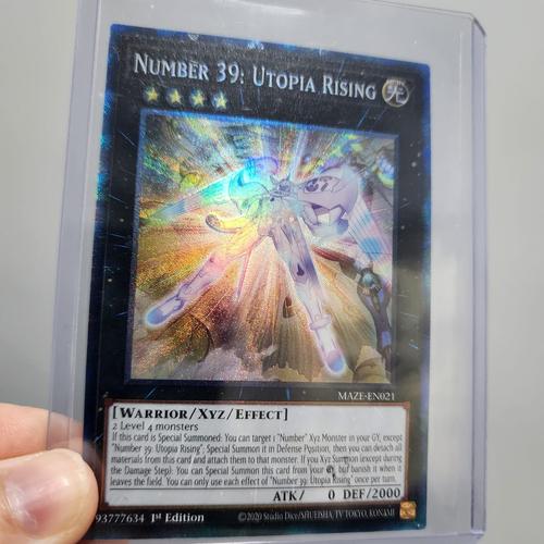 Jual Number 39: Utopia Rising | COLLECTOR RARE | Yugioh MAZE US - Jakarta Barat - Carttu | Tokopedia