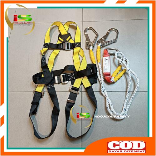 Jual Full Body Harness Gosave Pro Double Lanyard Big Hook With Absorber - Jakarta Barat ...