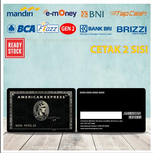 Jual KARTU EMONEY MANDIRI BCA BNI BRI GEN 2 DESIGN AMERICAN AMEX - 2 ...