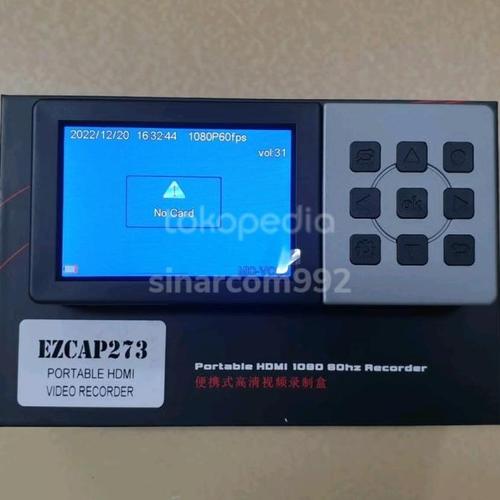 Jual Ezcap 273 Hdmi Audio Video Capture Game Recorder For Microsd ...