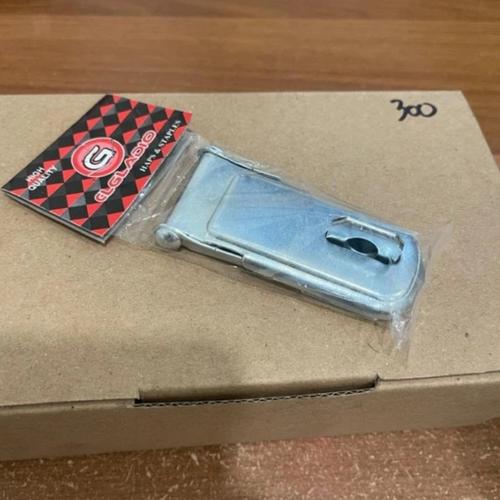 Jual engsel plat gembok 3" cantolan tempat kunci gembok 8cm padlock key ...