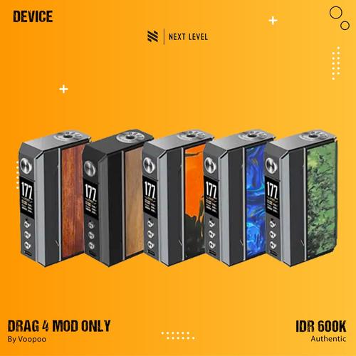 Promo Voopoo Drag 4 177W 18650 MOD ONLY By Voopoo - Mod Box - Kota ...