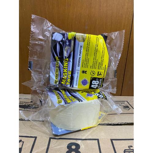 Jual masking tape nachi 2 inch 48 mm x 20 yard / Lakban kertas besar ...