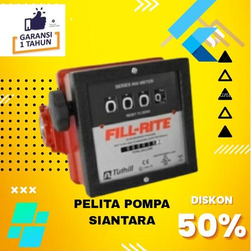 Jual Flow meter fill rite 4 digit 2inch Flowmeter Solar/Bensin dan Oli ...