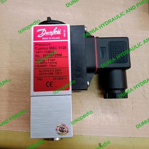 Jual PRESSURE SWITCH DANFOSS MBC 5100 1411-1DB04 061B012566 4 BAR POLAND - Jakarta Barat - DUNIA ...
