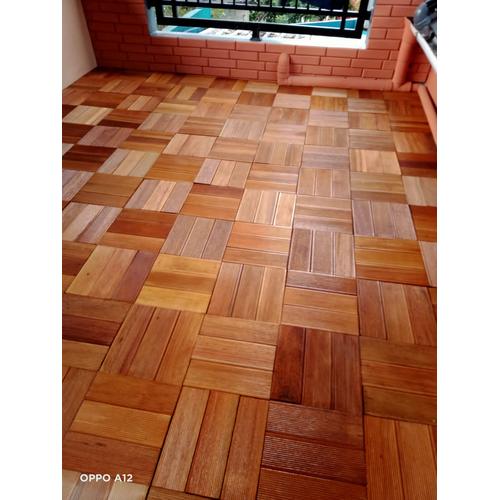 Jual Decking Tile kayu bengkirai bisa untuk outdoor - Kotak Unfinish ...