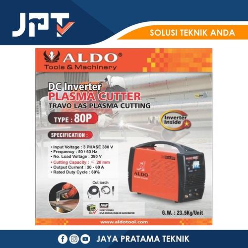 Jual TRAVOLAS INVERTER PLASMA CUT 80 P (3 PHASE) MERK ALDO - Kota ...