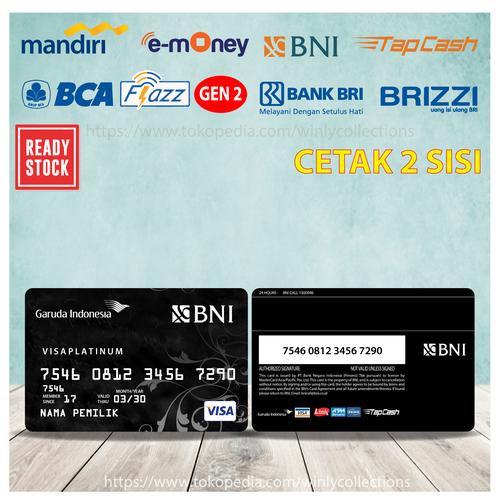 Jual KARTU EMONEY MANDIRI BCA BNI BRI GEN 2 DESIGN GARUDA BATIK - 2 ...