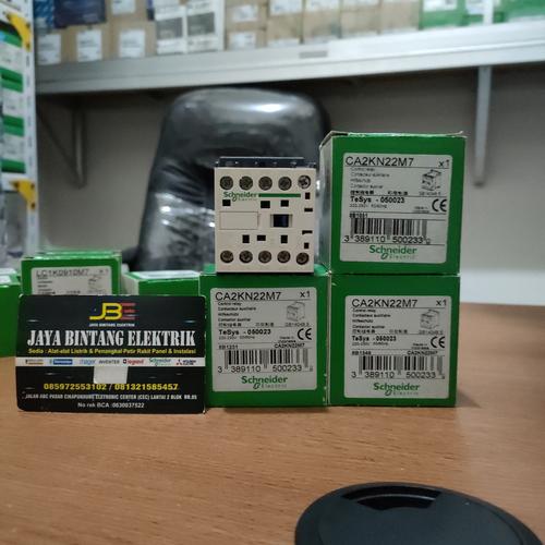 Jual CA2KN22M7 CONTROL RELAY 2NO 2NC 220V SCHNEIDER ORIGINAL - Kota ...