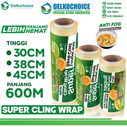 Jual Super Cling Wrap Plastik Food Wrapping Pembungkus Makanan ...