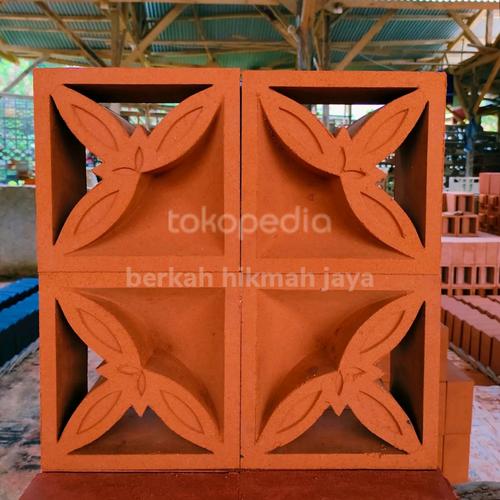 Jual roster minimalis teracotta motif karajan terbaru - Kota Depok ...