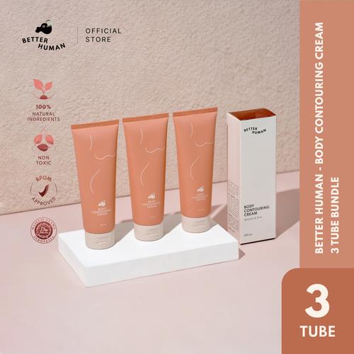Promo Better Human Body Contouring Cream 3pcs Bundle Cicil 0% 3x ...