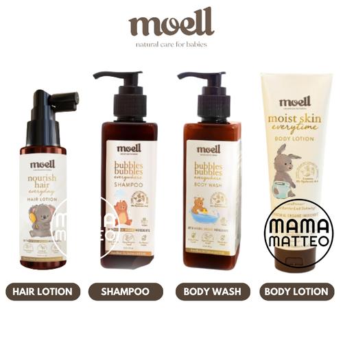 Promo MOELL Shampoo Body Wash Body Lotion Hair Lotion Shampo Sabun Bayi ...