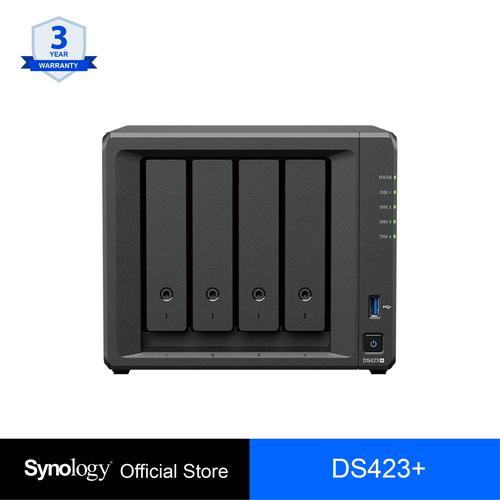 Promo Synology DS423+ DiskStation 4-BAY NAS Server Storage Cloud DS 423+ Cicil 0% 3x - Jakarta ...