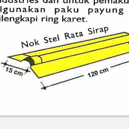 Jual Nok atap Sirap - Kota Bekasi - Dohan Construction | Tokopedia