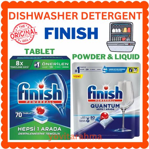 Jual FINISH detergent deterjen detergen sabun dishwasher mesin cuci ...