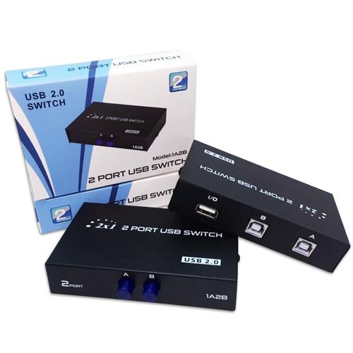 Jual USB SWITCH 2 PORT / MANUAL SWITCH PRINTER 2 PORT / DATA SWITCH ...