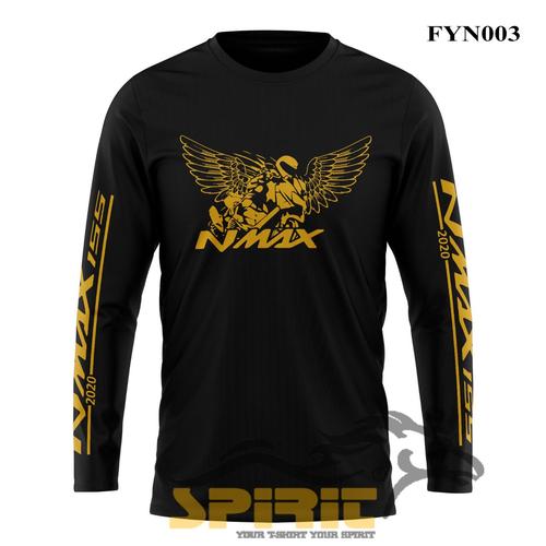 Jual Baju Kaos Motor NMAX Motor Yamaha NMAX Lengan Panjang - Merah, XL ...
