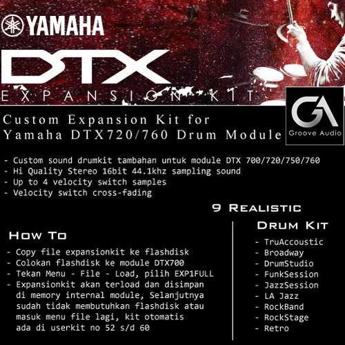 Jual Yamaha DTX700/750 Custom Expansion Kit - Kota Yogyakarta ...