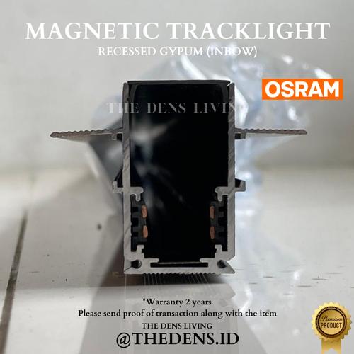 Promo LED MAGNETIC TRACK LIGHT REL LAMPU TRACKLIGHT RAIL 1 METER ...