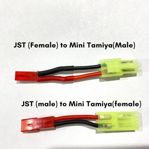 Promo Converter JST (male) to Mini Tamiya(female) - Female to Male ...