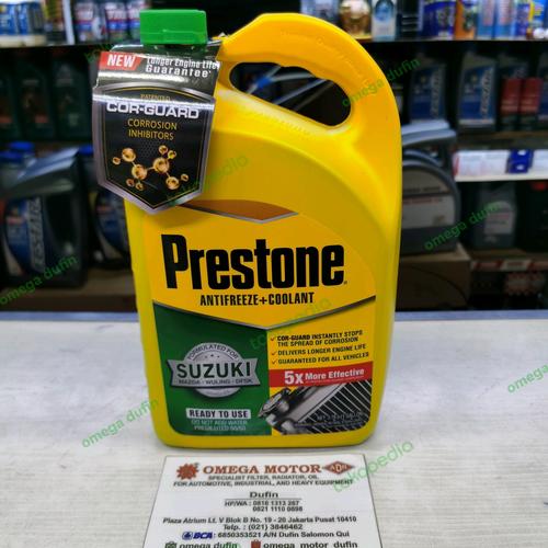 Jual prestone coolant 50/50 green(isi warna hijau)3.78ltr original asli ...