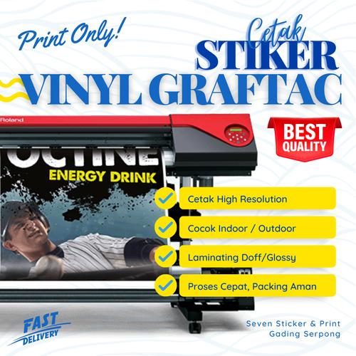 Jual Cetak Stiker Graftac Meteran - HIGHRES - Lam. Glossy - Kab ...