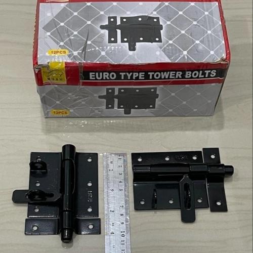 Jual gtk euro hitam 3" Grendel tempat kunci gembok pintu gudang 3 inch ...