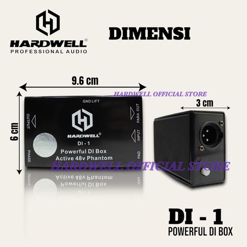 Jual Direct Box / DI Box / DIBox Hardwell DI 1 / DI1 Original - Jakarta Utara - Hardwell ...