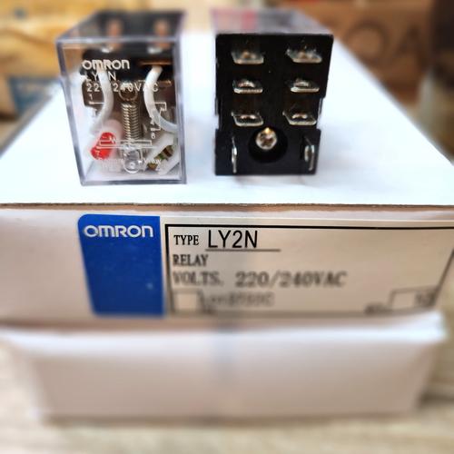 Jual Relay Omron LY2 220 VAC dengan Kualitas Terbaik - Pvc - SOCKET ...
