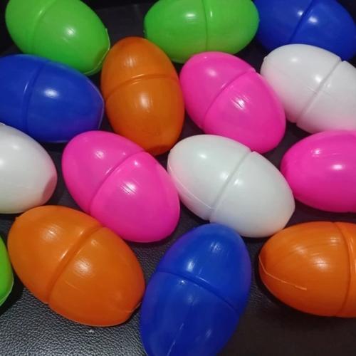 Jual Telor Telur Warna Warni Plastik Mainan Anak Paskah Paska Easter ...