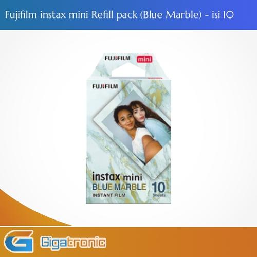 Jual Fujifilm Instax Mini Polaroid Film Paper Refill isi 10 - Blue ...