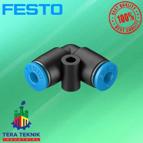 Jual FESTO Push-In L-Connector L-Konektor 4mm Pneumatic PBT QSL-4 READY - Jakarta Utara - TERA ...