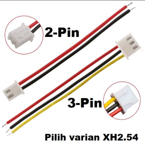 Jual Kabel Konektor 3-Pin JST XH2.54 XH 2.5 mm 3P 3Pin Soket 10Cm 15Cm 20Cm - 3-Pin 20Cm - Kab ...