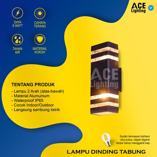 Jual Lampu dinding LED outdoor minimalis kotak waterproof wall light - Jakarta Barat - ACE ...