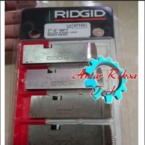 Jual Mata senai RIDGID NPT Alloy 47750 Drat pipa Universal 1 - 2" USA ...