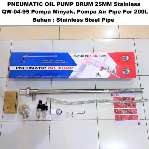 Jual PNEUMATIC OIL PUMP DRUM 25MM Stainless Pompa Minyak Pompa Air ...